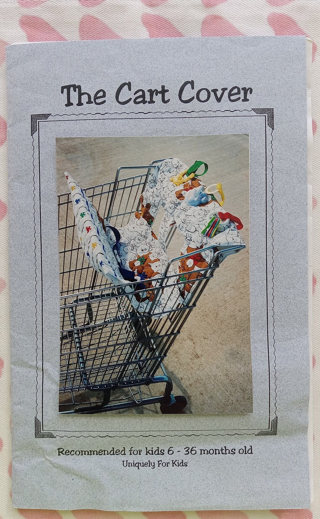 Vintage Uniquely for Kids, Cart Cover Pattern, UC/FF - Etsy