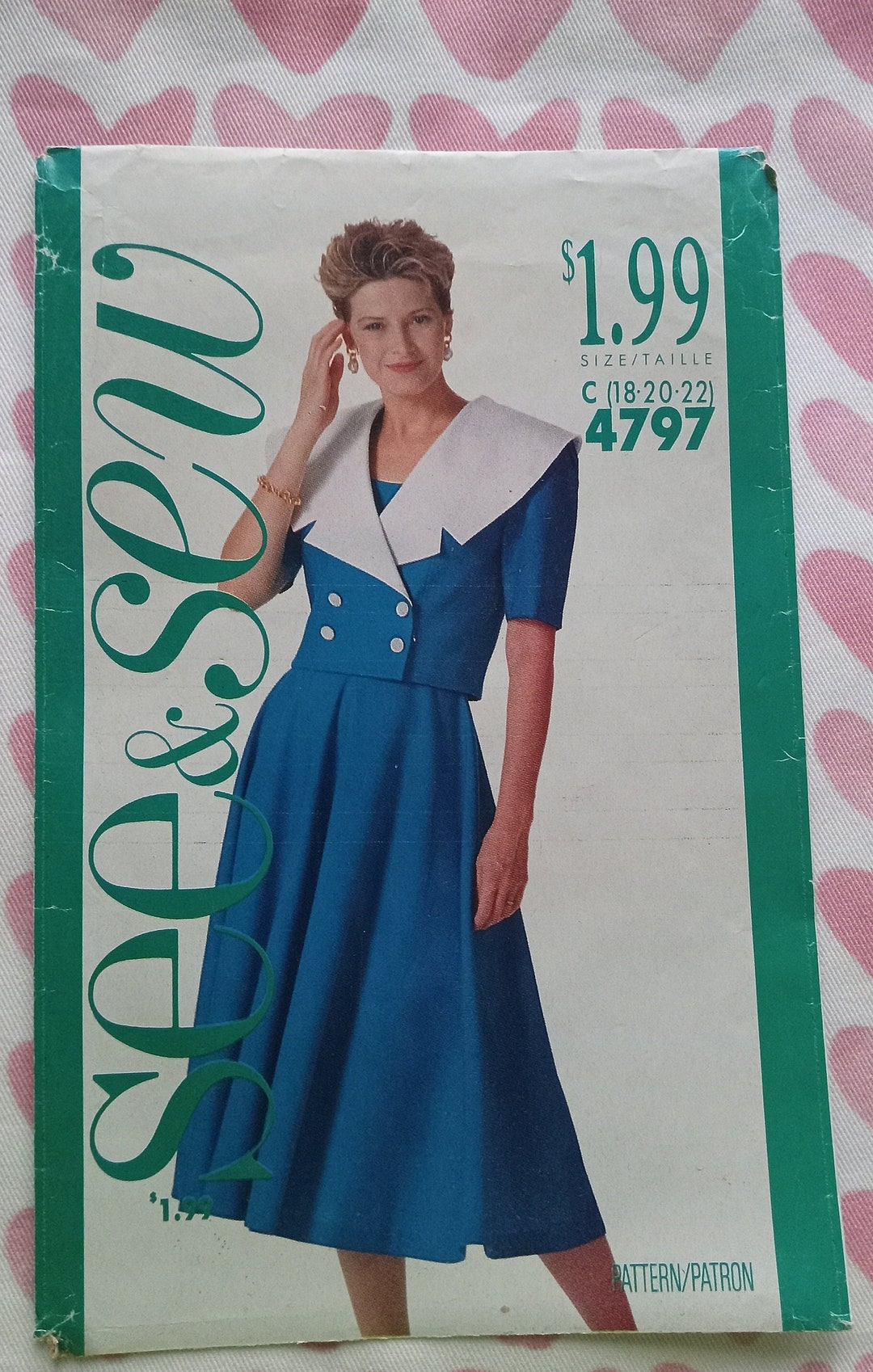 Vintage See & Sew 4797, Suit Dress Pattern, UC/FF - Etsy