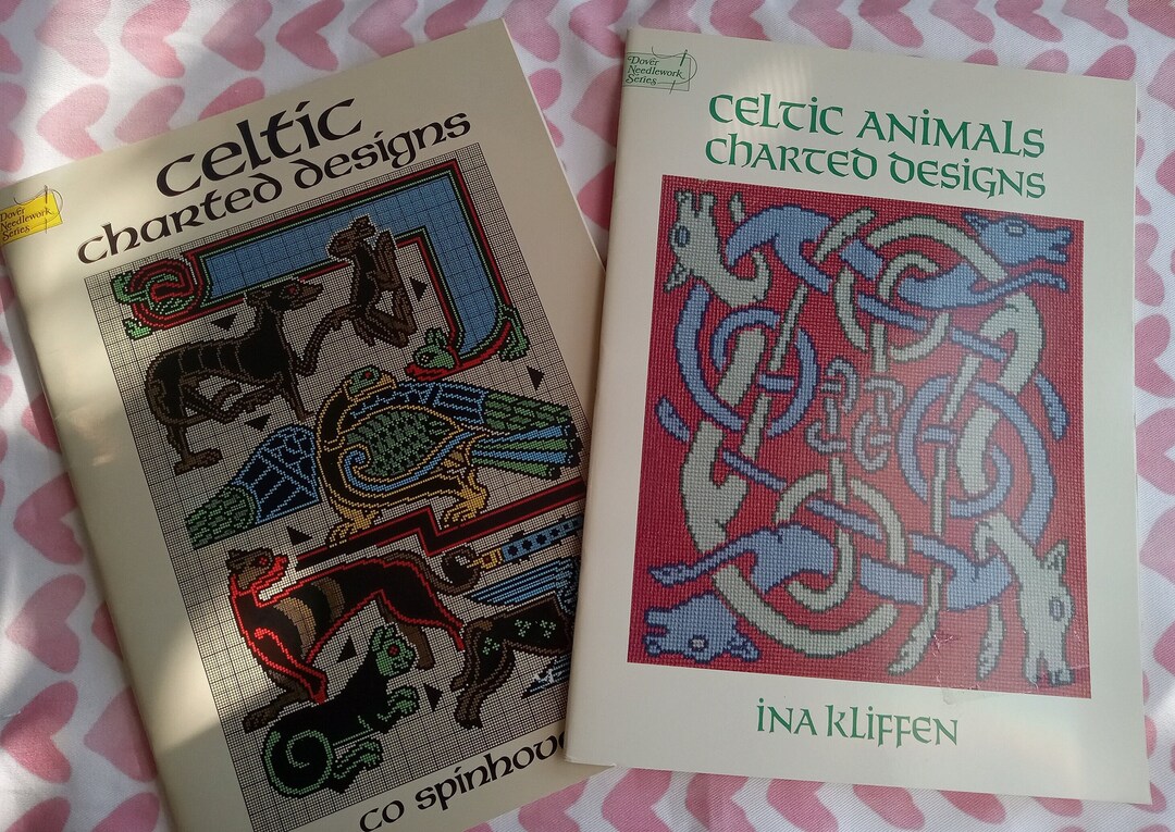 Vintage Dover Design Books, Celtic Charted Design Books, Deadstock - Etsy
