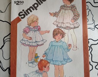 Simplicity Sewing Patterns Toddler Dresses - Etsy