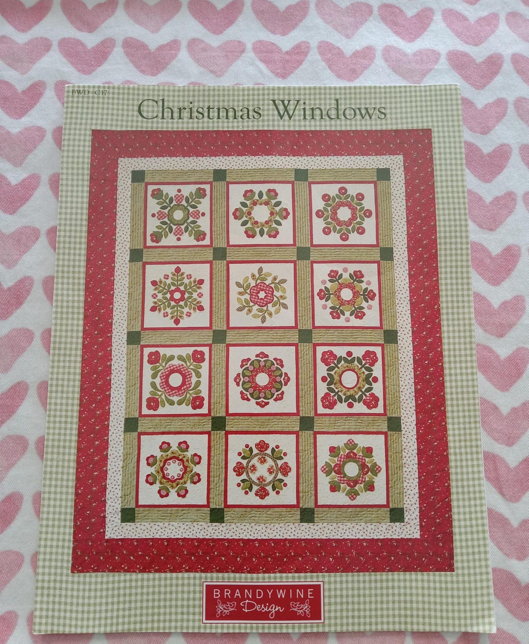 Brandywine Designs C17, Christmas Windows Quilt Pattern, UC/FF - Etsy