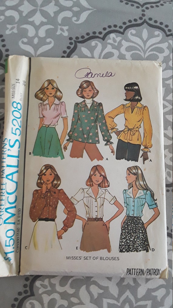 Sewing & Needlecraft Sewing & Fiber Kits & How To UC/FF Vintage McCalls ...