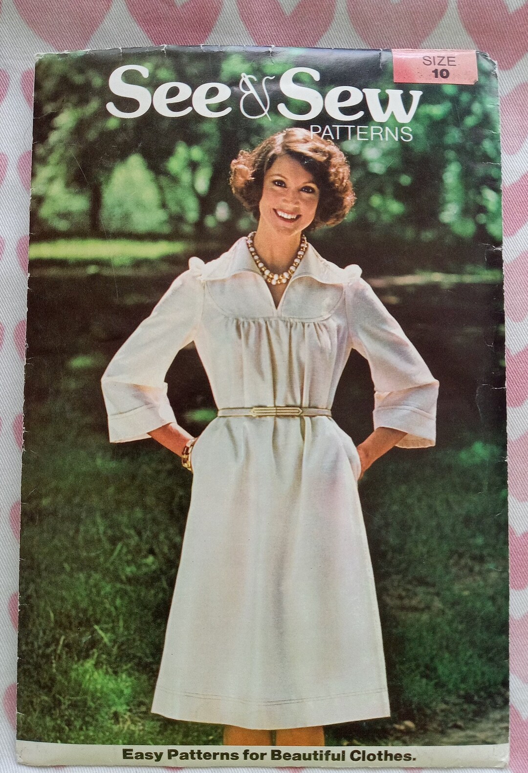 Vintage See N Sew 7516, Yoked Dress Pattern, C/C - Etsy