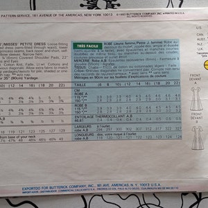 Vintage Butterick 6639, Fast & Easy Dress Pattern, UC/FF - Etsy