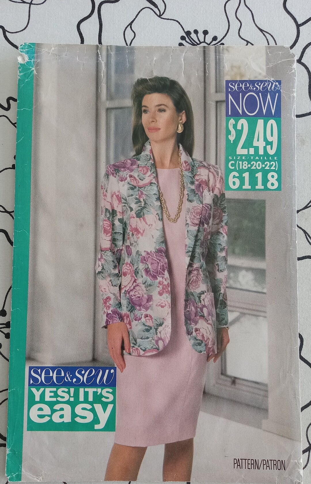 Vintage See & Sew 6118, Suit Dress Pattern, UC/FF - Etsy
