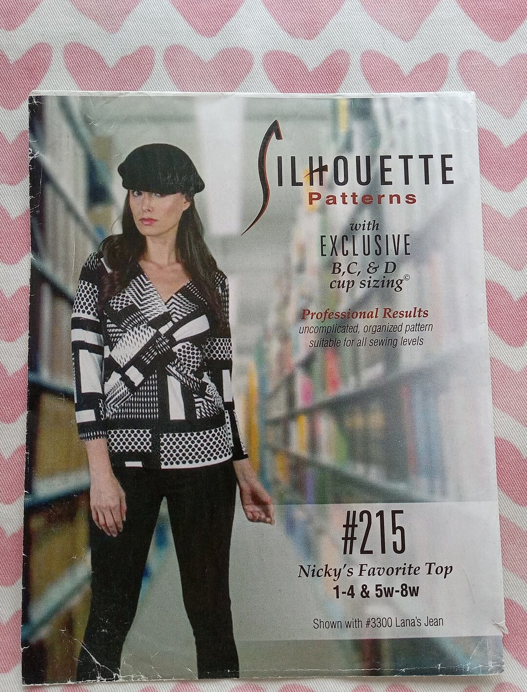 Silhouettes 215, Nickys Favorite Top Pattern, UC/FF - Etsy