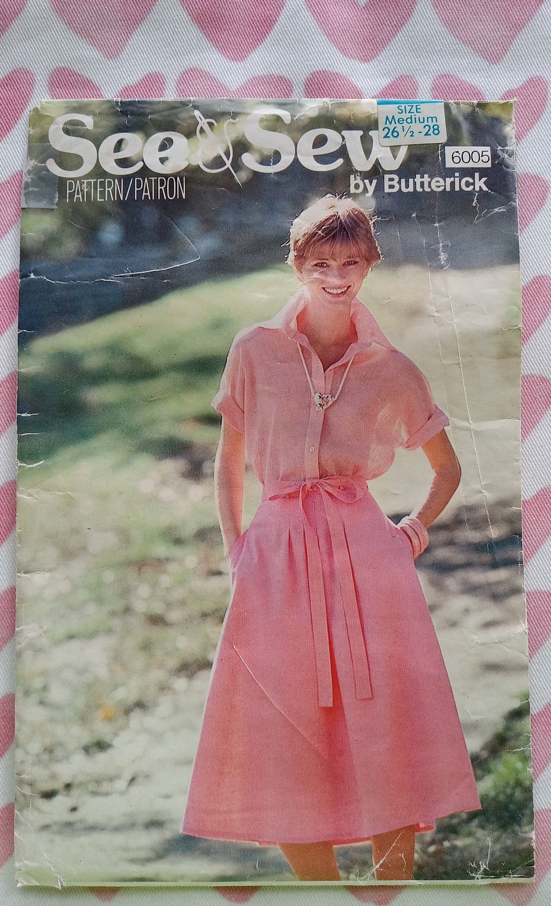 Vintage See & Sew 6005, Wrap Skirt Patterns, UC/FF - Etsy