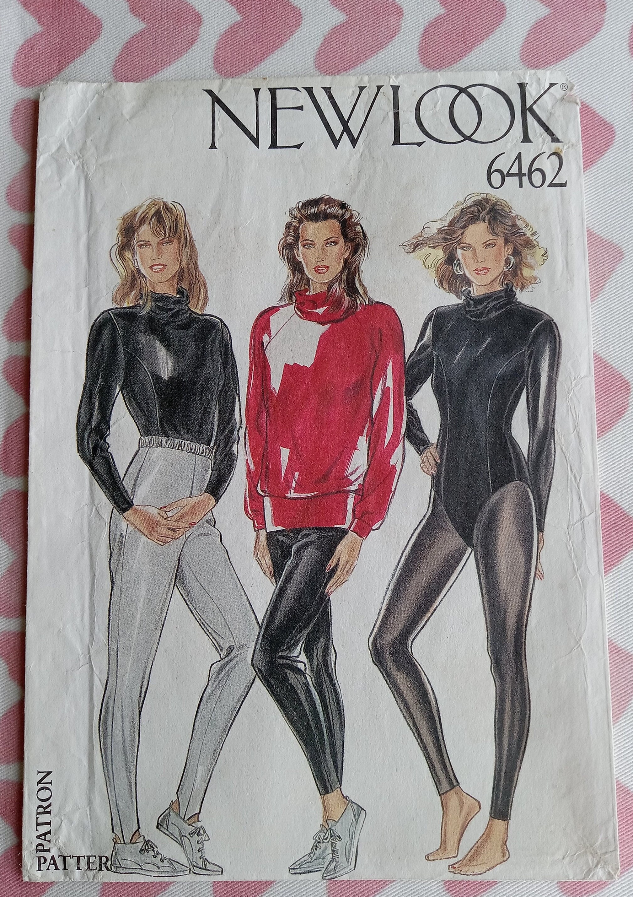 Vintage New Look 6462, Activewear Pattern, UC/FF - Etsy