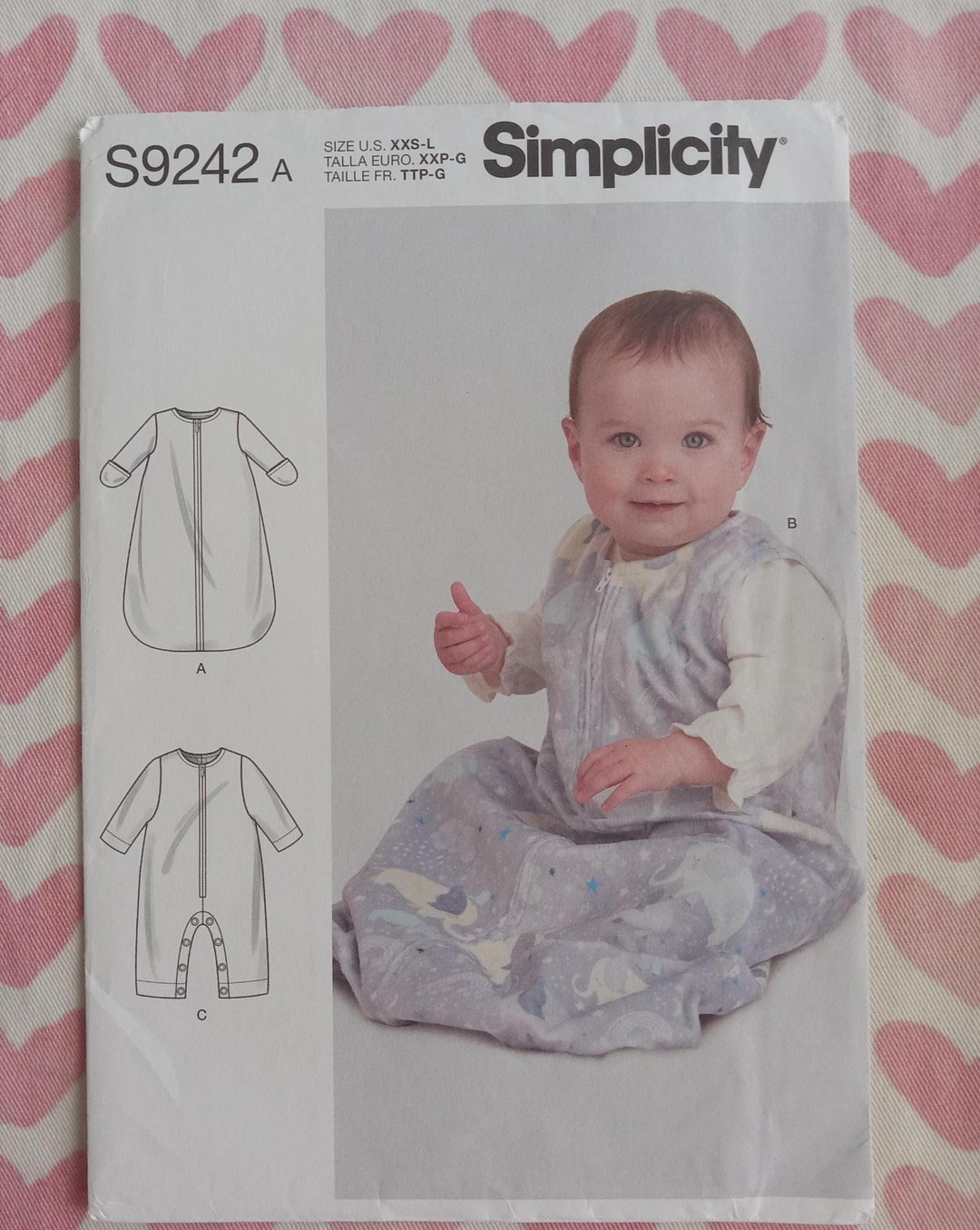 Simplicity 9242, Babies Layette Pattern, UC/FF - Etsy