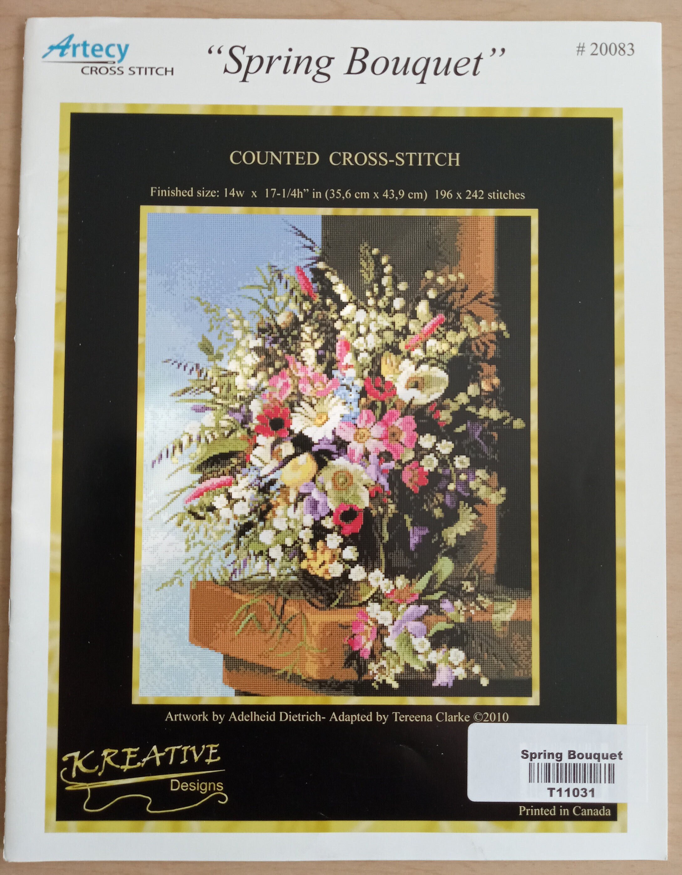 Artecy Cross Stitch Booklets Kreative Designs by Tereena - Etsy