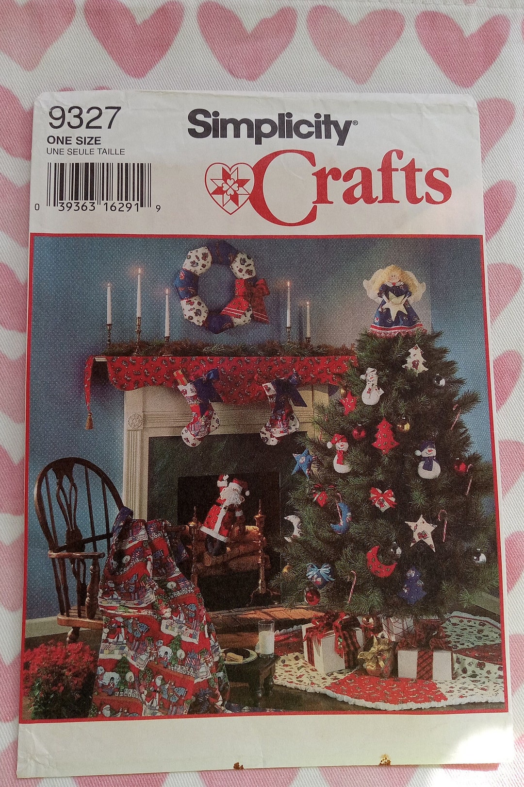 Vintage Simplicity 9327, Christmas Crafts Pattern, UC/FF - Etsy