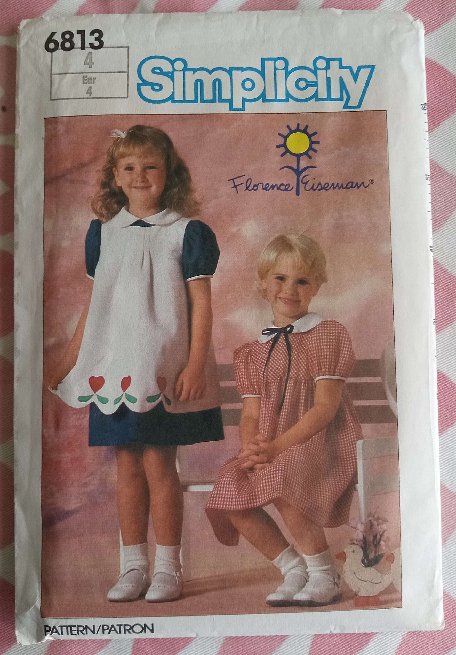 Vintage Simplicity Girls Florence Eiseman Dress Patterns - Etsy