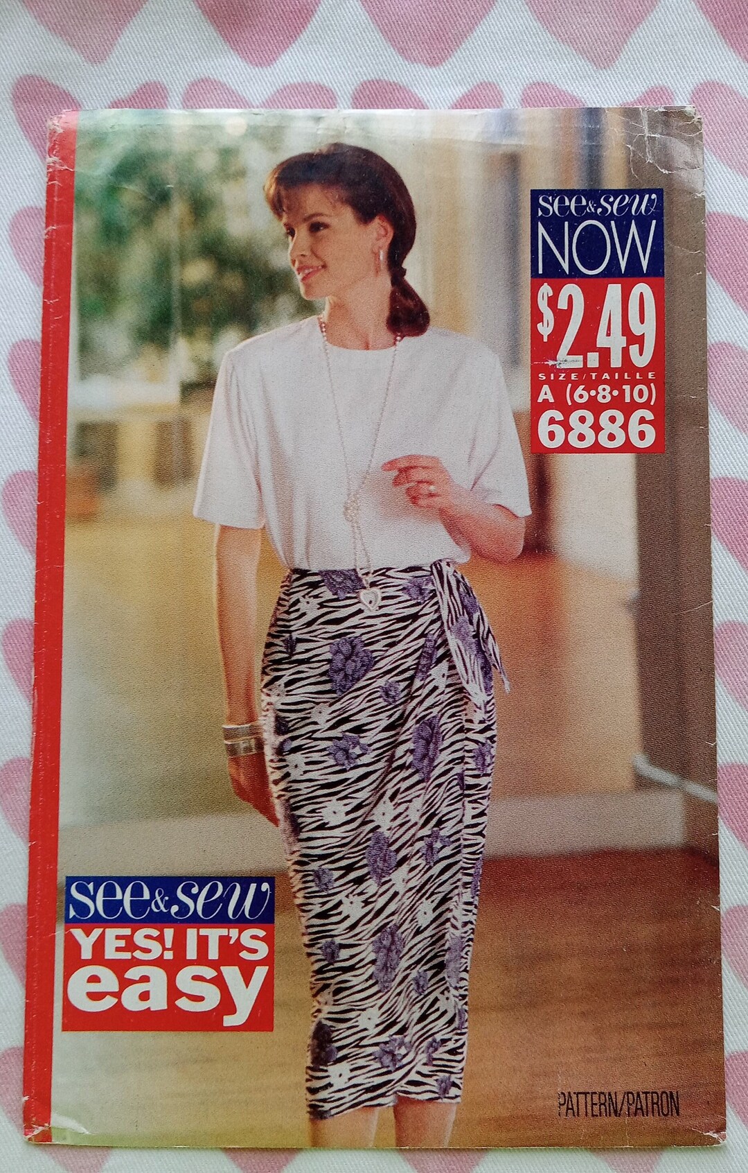 Vintage See & Sew 6886, Sarong Skirt Pattern, UC/FF - Etsy