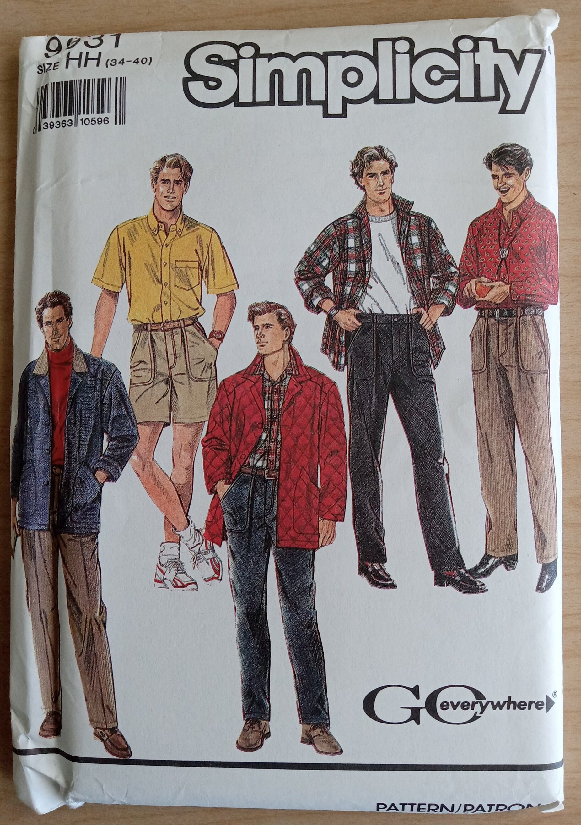 Simplicity Pattern Shirt - Etsy