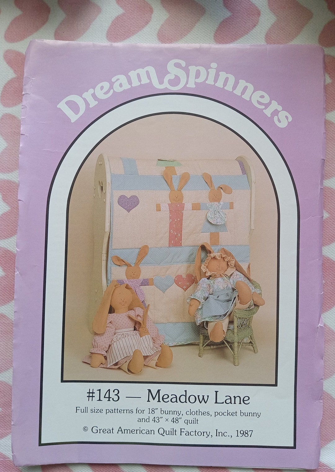 Vintage Dream Spinners 143, Meadow Lane Pattern, UC/FF - Etsy