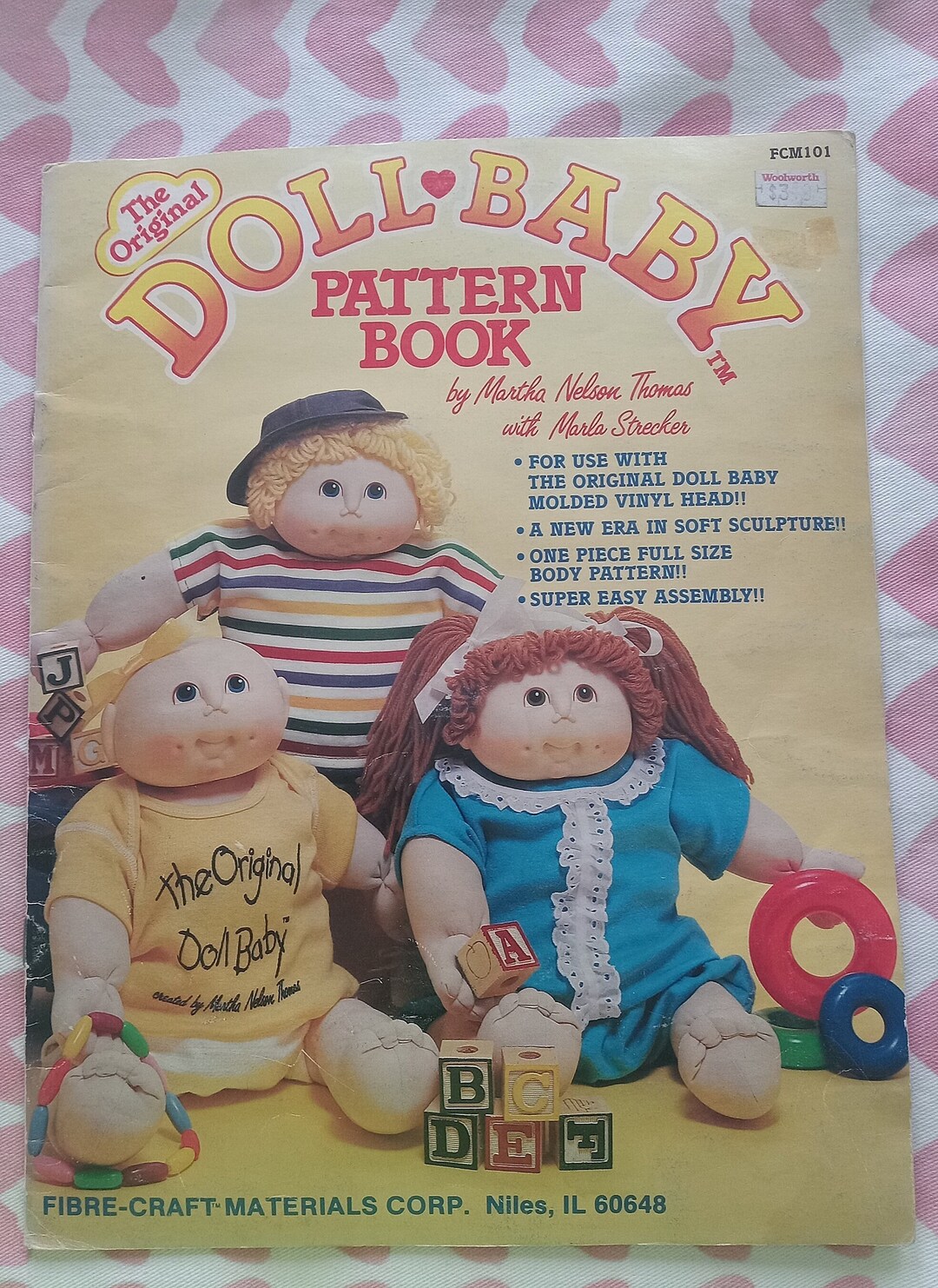 Vintage Doll Baby Pattern Book, Deadstock - Etsy