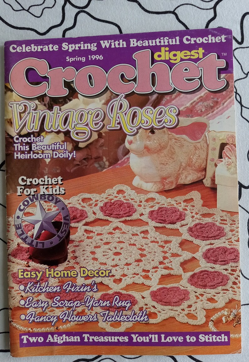 Vintage Crochet Booklets, Used/deadstock - Etsy