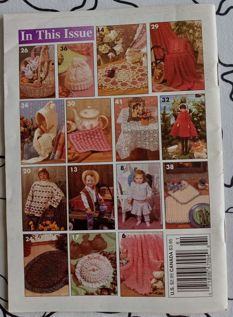 Vintage Crochet Booklets, Used/deadstock - Etsy