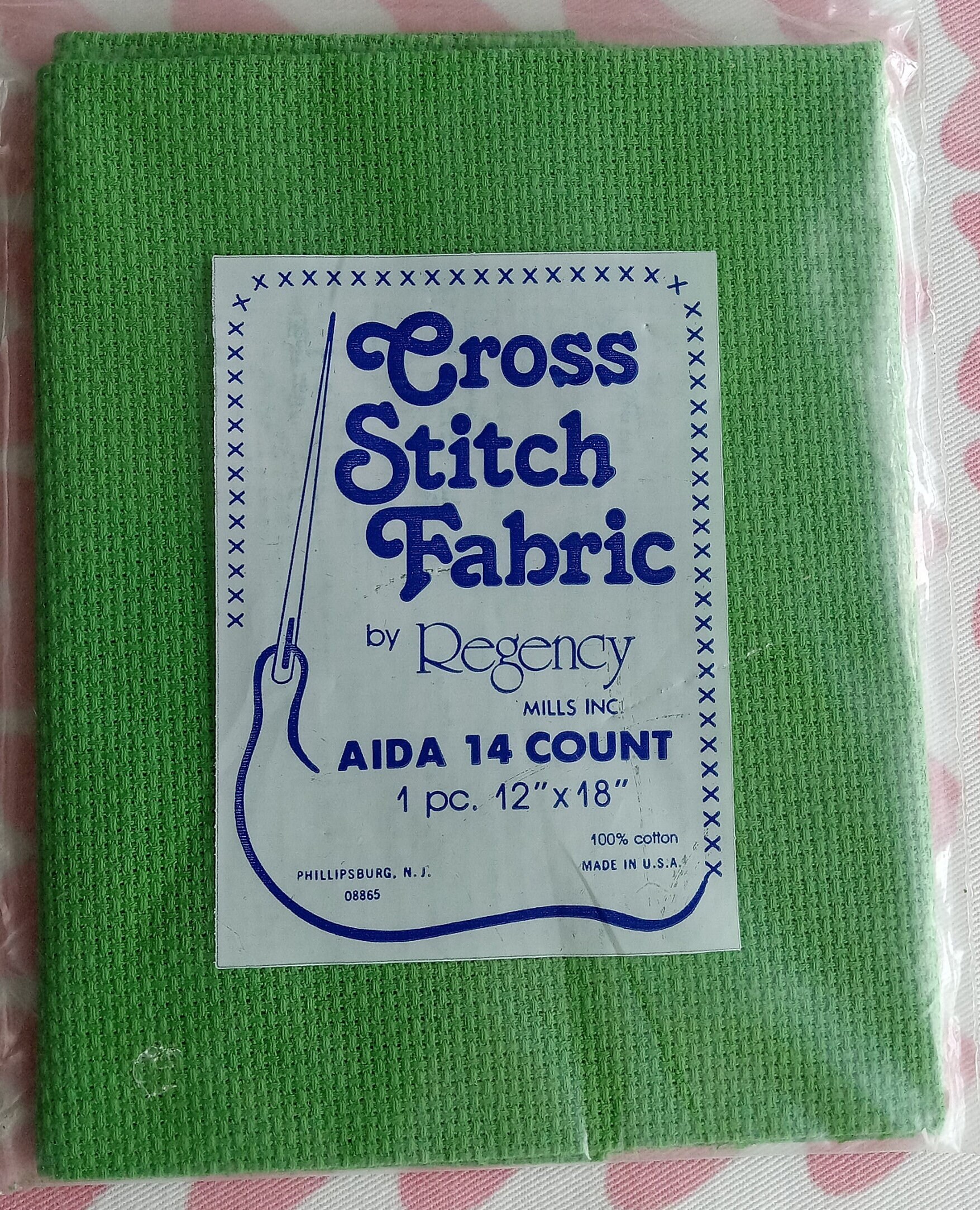 Vintage Aida, Counted Crosstitch Fabric, 100% Cotton, Unused - Etsy