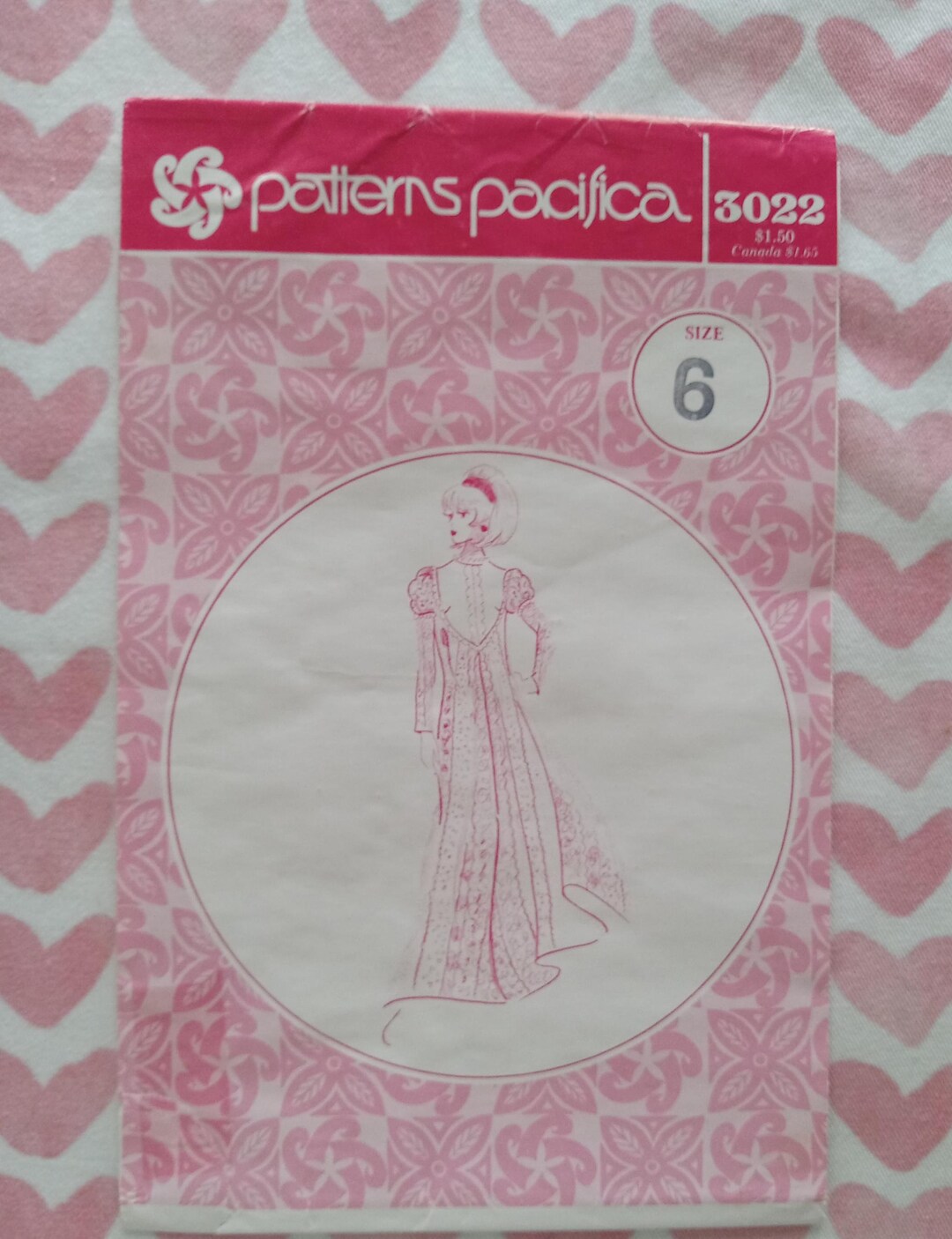 Vintage Patterns Pacifica 3022, Gown Pattern, UC/FF - Etsy