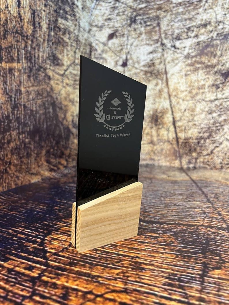 Personalized Wooden Trophy Personalized Custom Design Modern Custom ...