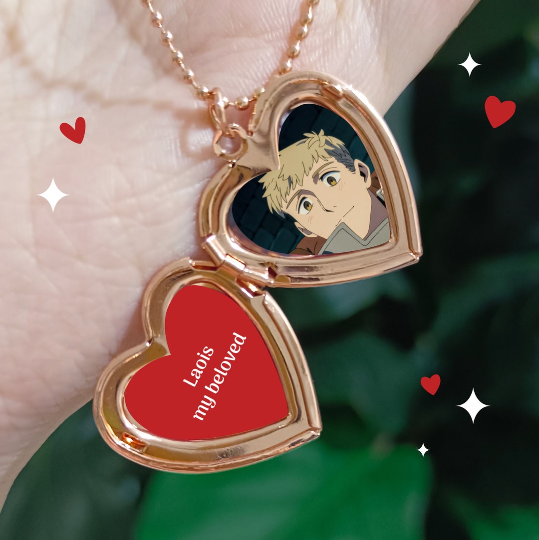 Dungeon Meshi Heart Locket Necklace - Etsy