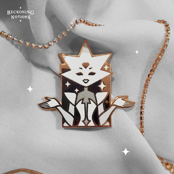 Steven Universe White Diamond Enamel Pin - Etsy