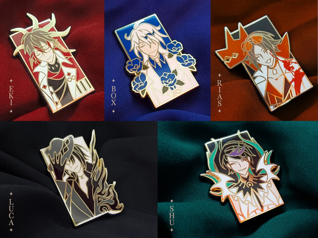 Luxiem Vtuber Enamel Pin Set (alter Ego) - Etsy
