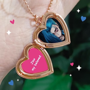 Arcane Heart Locket Necklace - Etsy