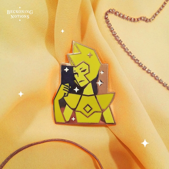 Steven Universe Yellow Diamond Enamel Pin | Etsy