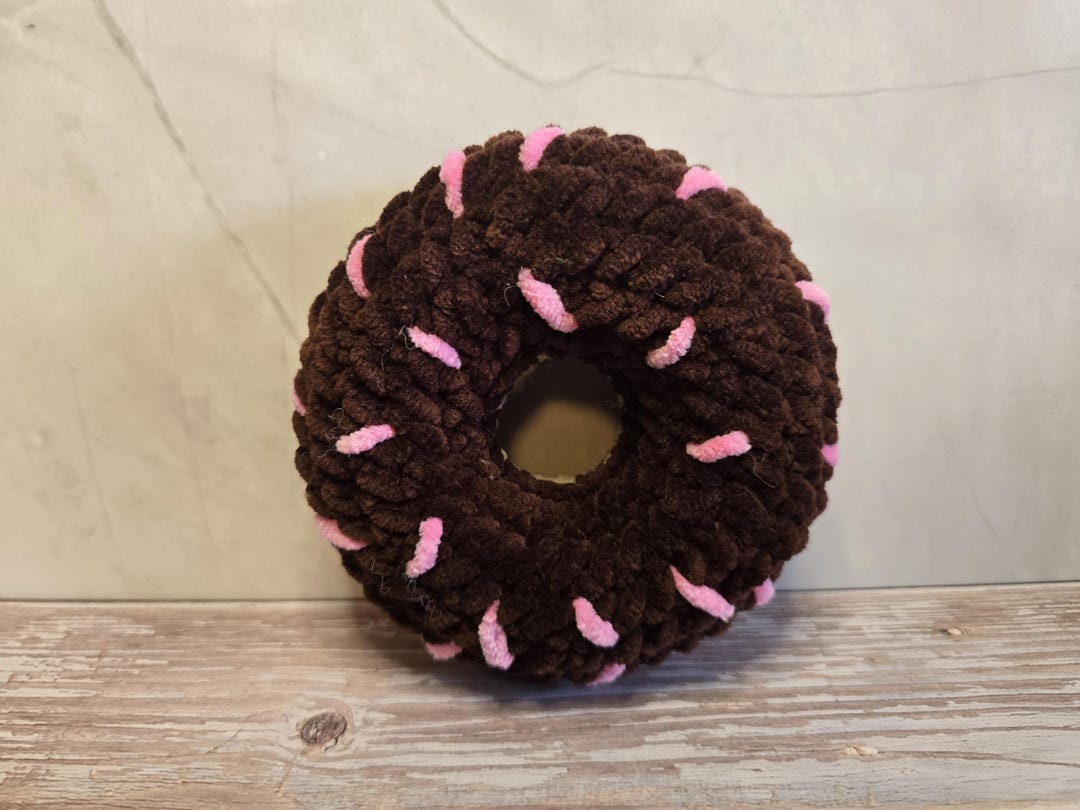 Crochet Donut, Crochet Food, Handmade Plushie, Handmade Stuffie ...