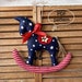 DIY Rocking Horse, PDF Pattern, Christmas Decoration, Digital ...