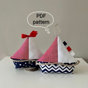 Boat, Sea Decor, PDF Pattern, Maritime, DIY, Digital, Ship, Sea Gifts ...