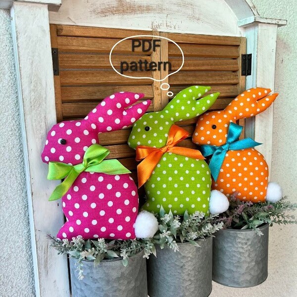 Sewing Bunny Patterns - Etsy