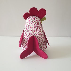 Easy to Make Chicken ,PDF Sewing Pattern, Table Decoration, DIY Fabric ...