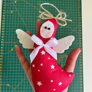 Christmas Angel, PDF Pattern, DIY, Christmas Ornament, Digital, Sewing ...