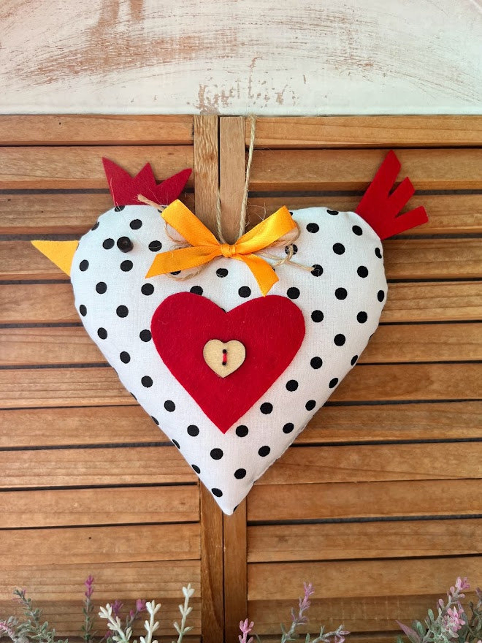 Chicken-heart Easy Sewing Tutorial PDF Pattern & - Etsy