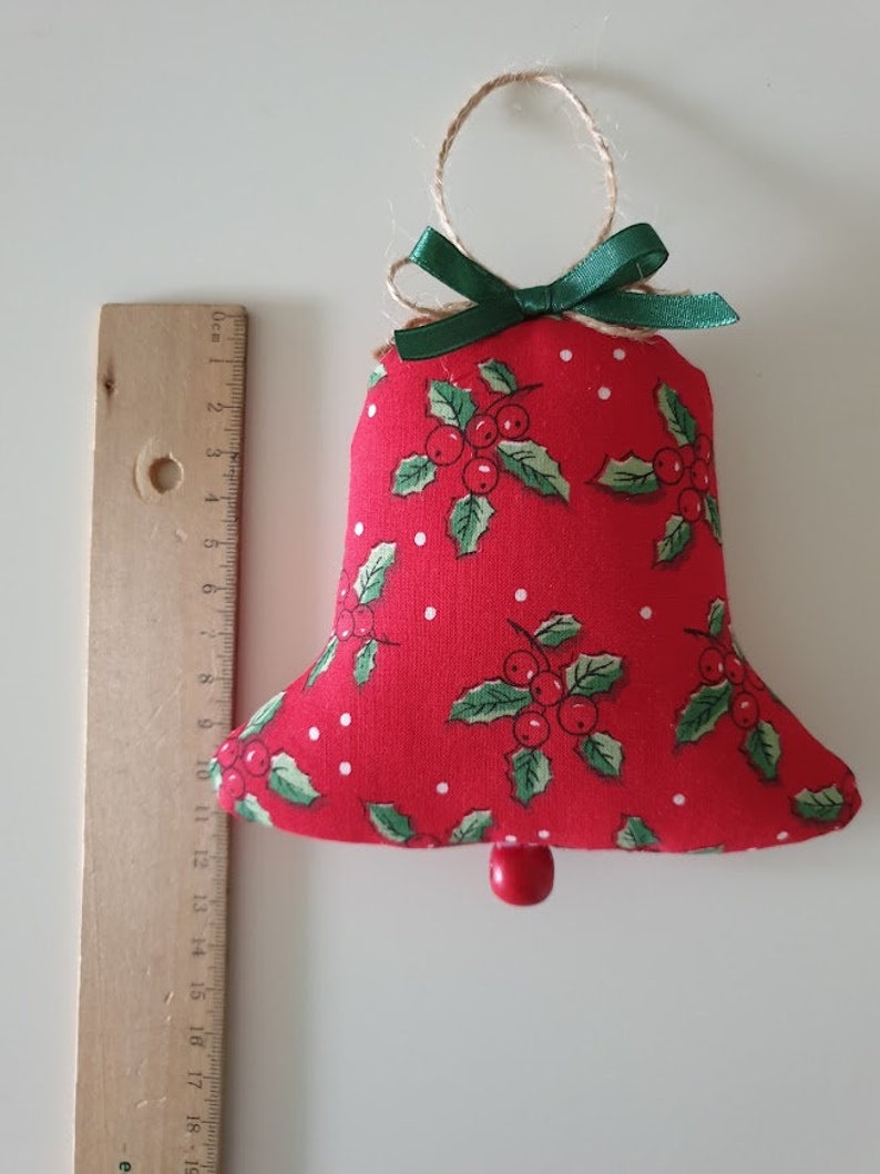Christmas Bell, PDF Sewing Pattern & Instructions,diy, Christmas Bell ...