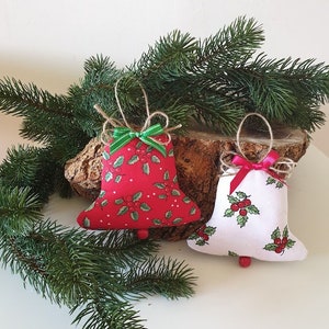 Christmas Bell, PDF Sewing Pattern & Instructions,diy, Christmas Bell ...