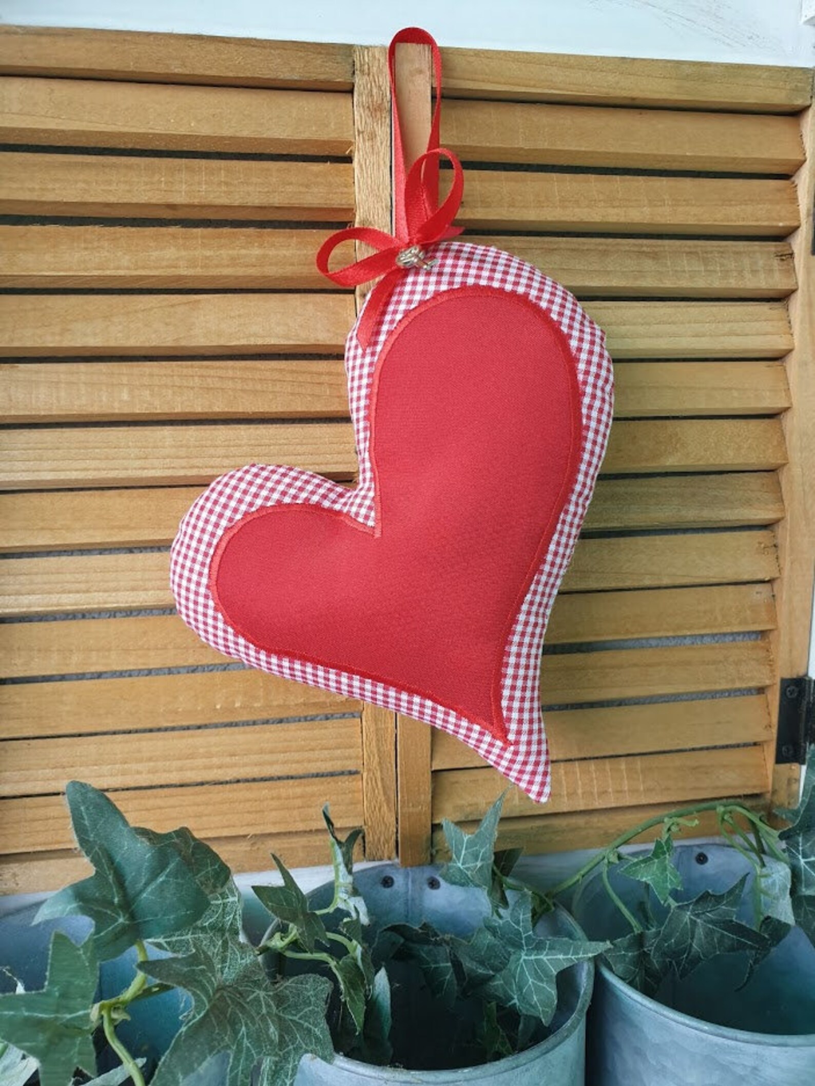 Fabric Red Love Heart PDF Sewing Pattern & Instruction the - Etsy Hong Kong