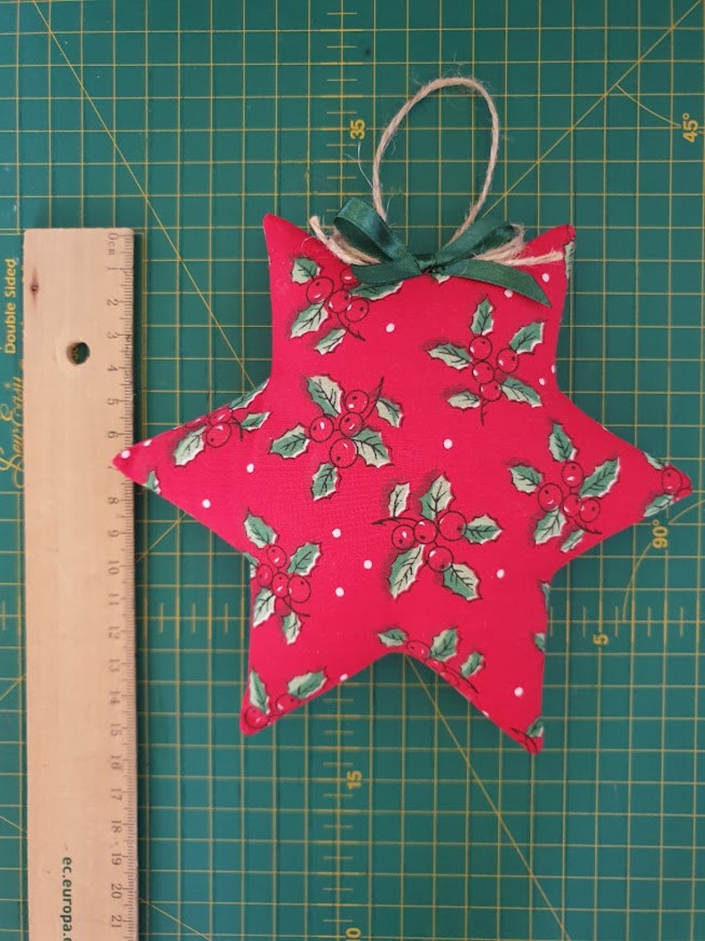 Christmas Star PDF Sewing Pattern & Instructionsdiy - Etsy