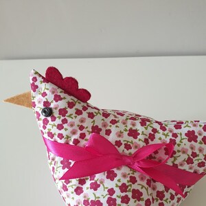 DIY Hen, PDF Sewing Pattern & Instruction, Easter Otnament, Digital ...