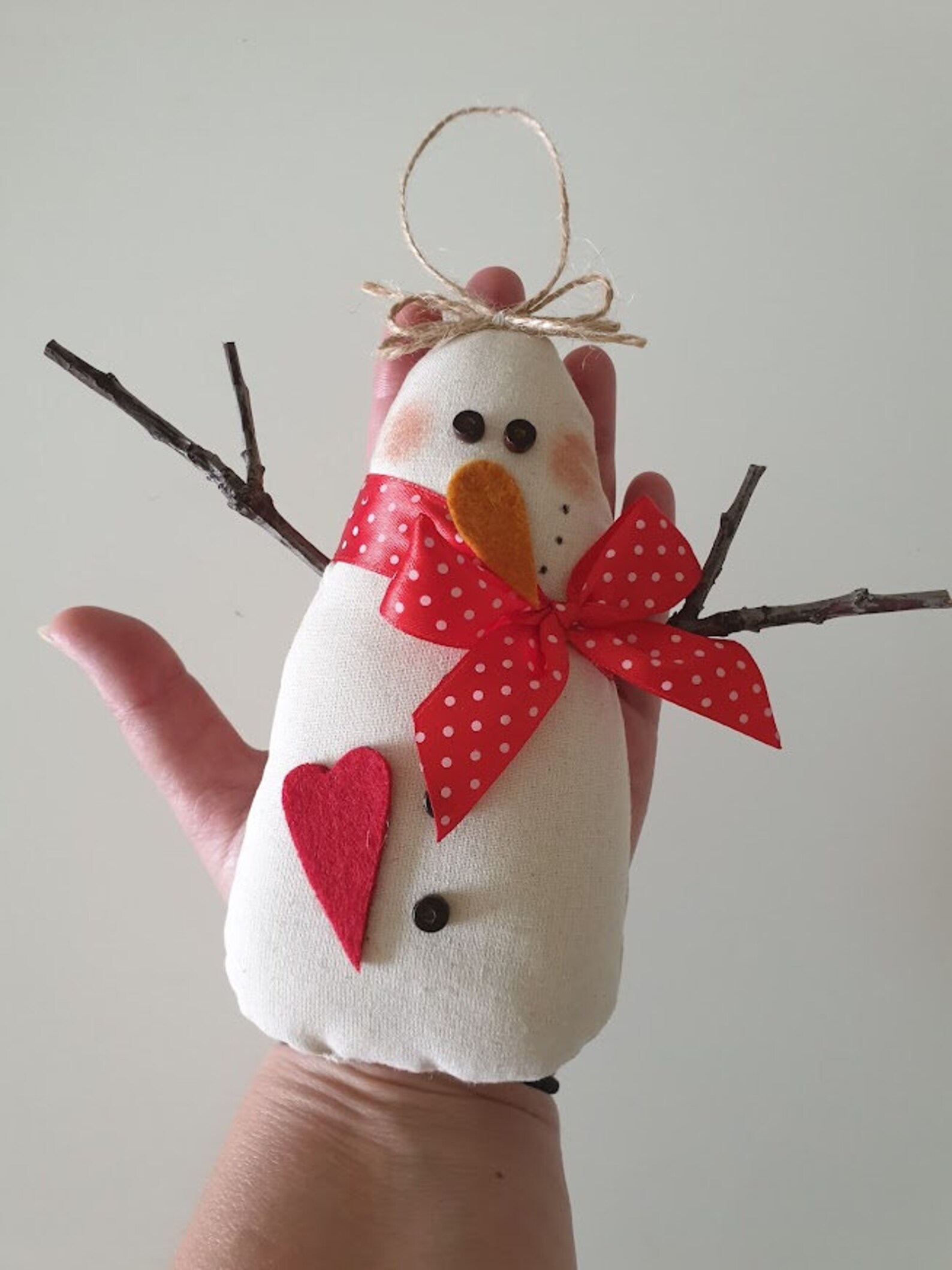 DIY Snowman, PDF Sewing Pattern, Christmas Ornament, Christmas Tree ...