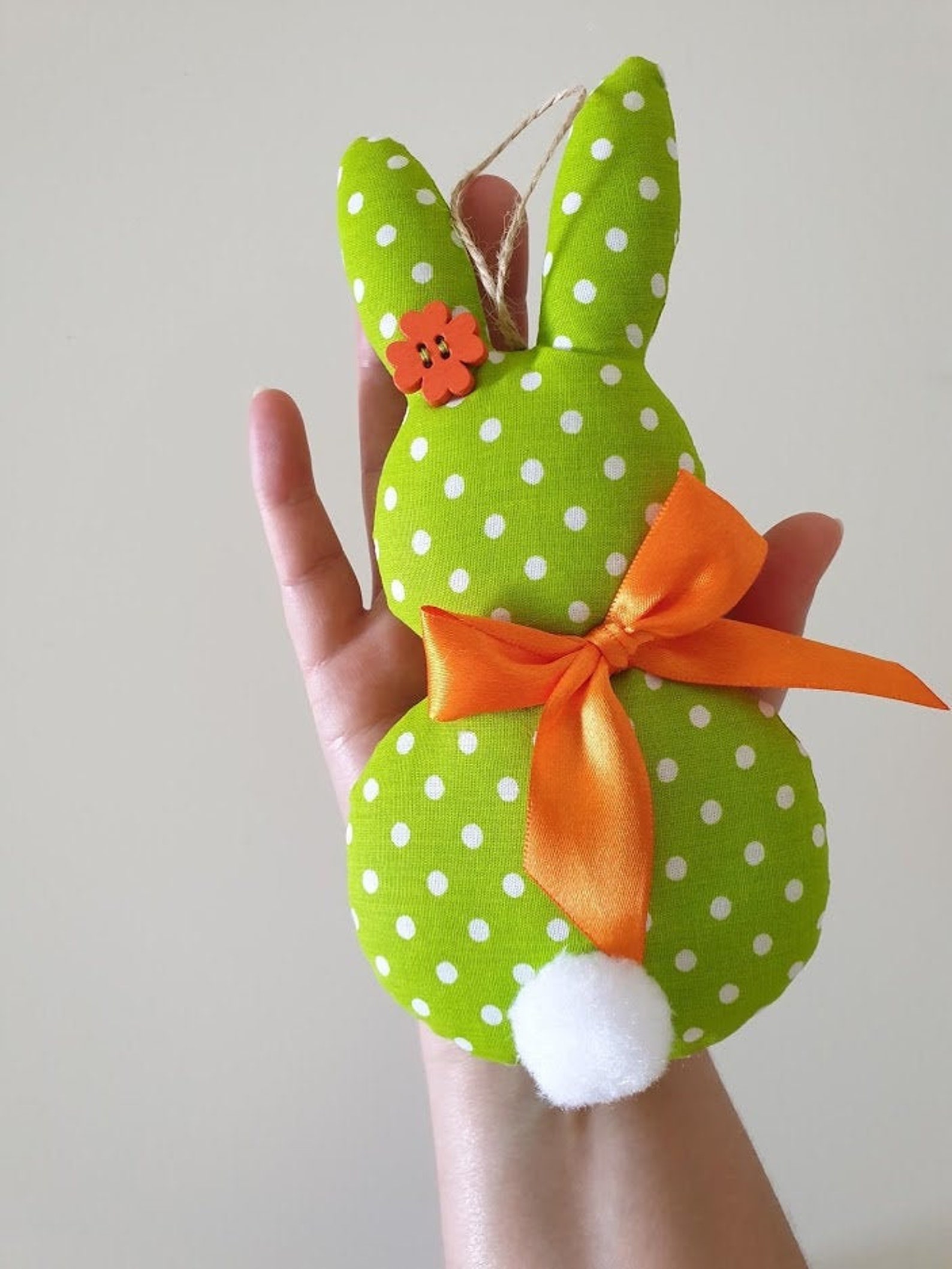 DIY Easter Bunny, PDF Sewing Pattern, Easter Ornament, Easy Sewing ...