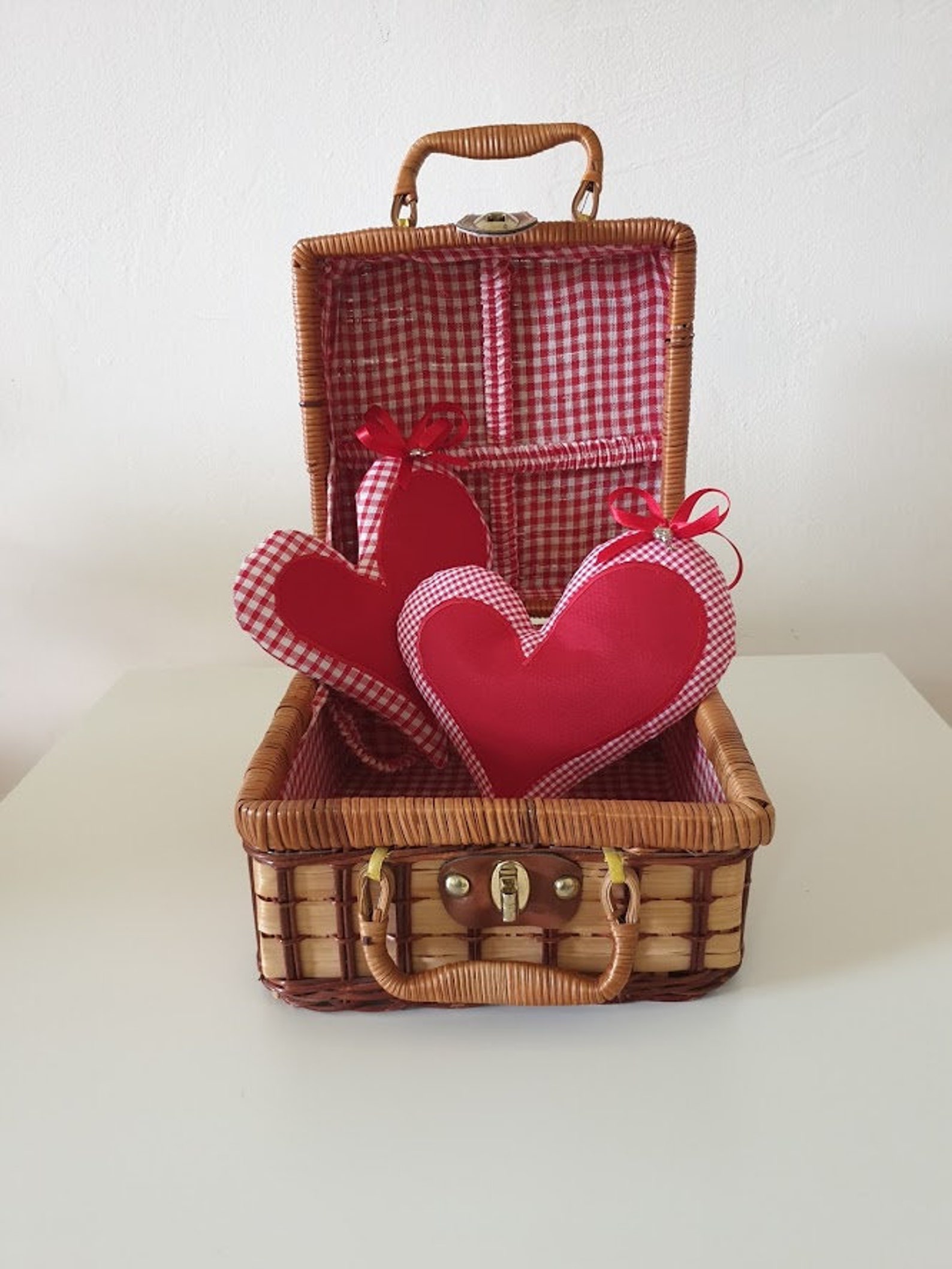 Fabric Red Love Heart PDF Sewing Pattern & Instruction the - Etsy Hong Kong