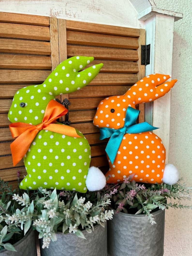 Easy to Make Easter Bunny PDF Pattern & Instruction DIY - Etsy
