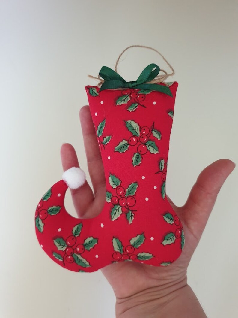 PDF Christmas Boot Sewing Pattern & Instructions DIY - Etsy