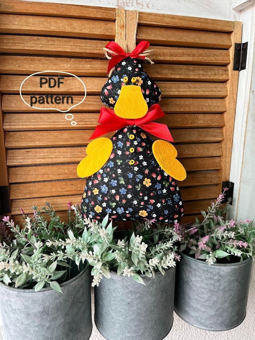 Downloads DIY Easter Duck PDF Pattern How to Made Duck - Etsy