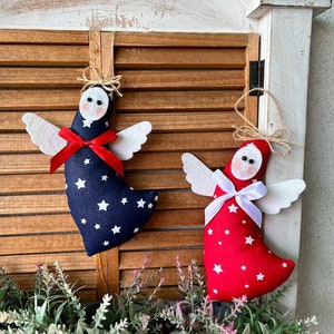 Christmas Angel, PDF Pattern, DIY, Christmas Ornament, Digital, Sewing ...