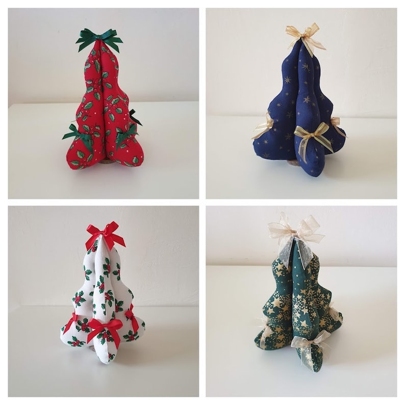 Sewing Pattern Christmas Tree, PDF Pattern, 3D Christmas Tree Made of ...